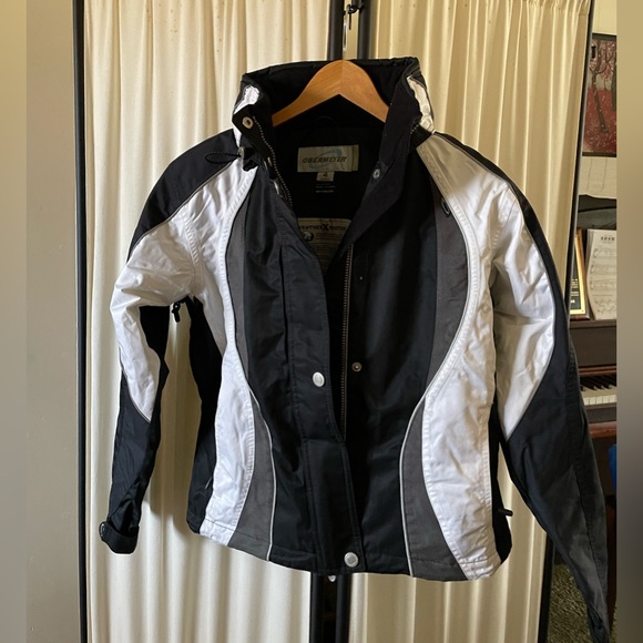 Obermeyer | Jackets & Coats | Vintage Black And White Obermeyer Ski ...